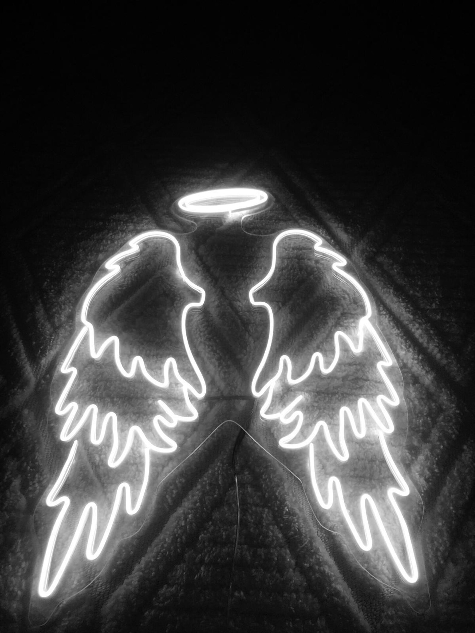 Angel Wing Neon Signwine Neon Sign/angel Wing Led Giftled Sign/angel ...