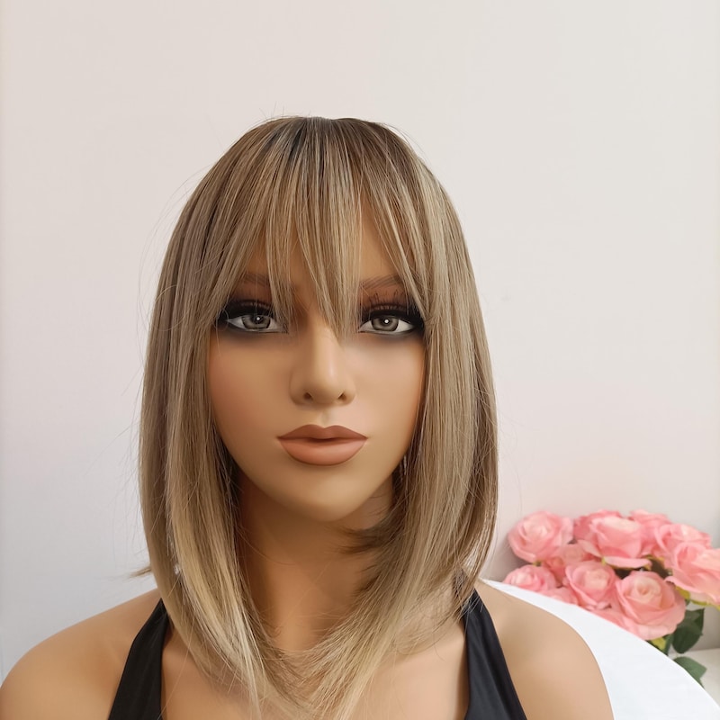 Short Blonde Wig - Etsy