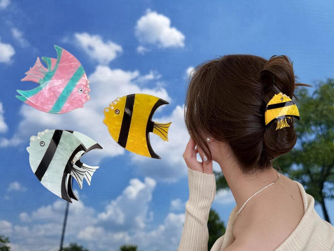 Paradise Fish Claw Clip | Ocean Series Hair Clips | Hair Claw ...