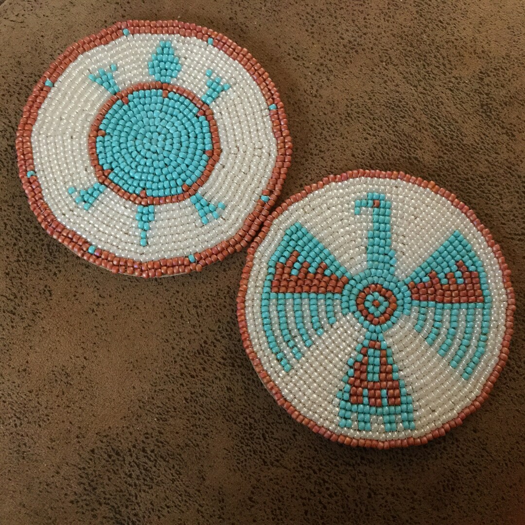 Two Animal Beaded Coasters PDF Files - Etsy
