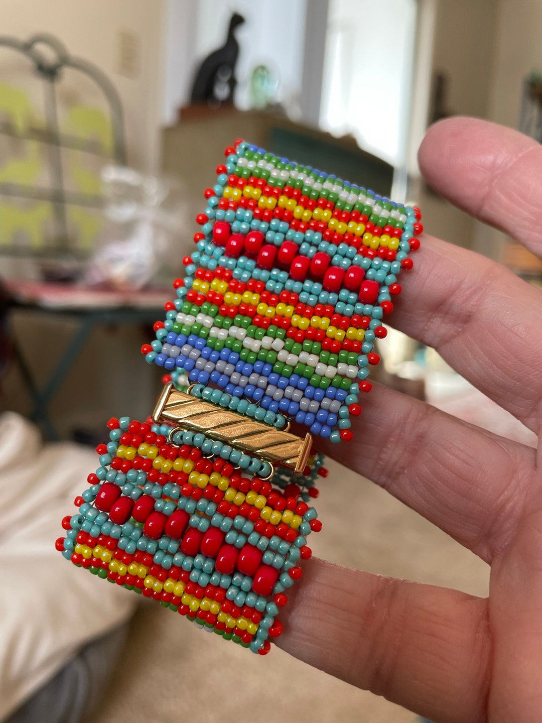 Blanket Stripes Bracelet Pattern - Etsy