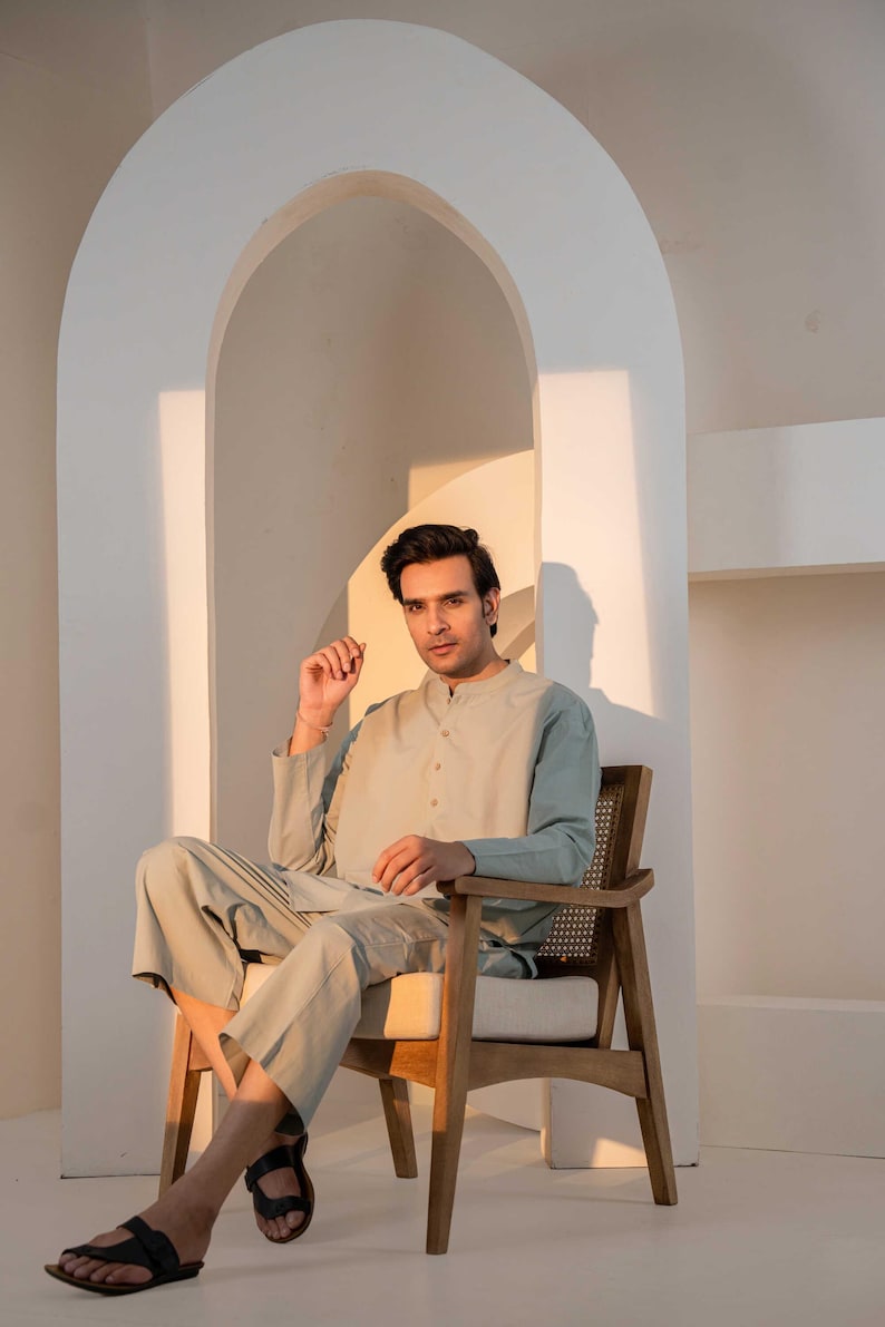 Men's Organic Cotton Pajamas | Cozy Loungewear |for Sensitive Skin ...