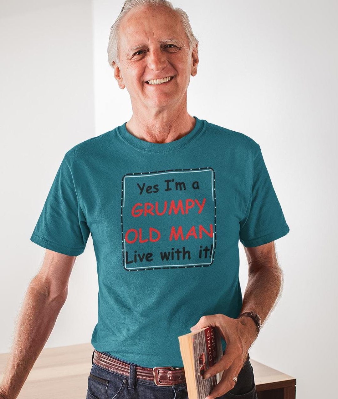 Grumpy Old Man T-shirt - Etsy