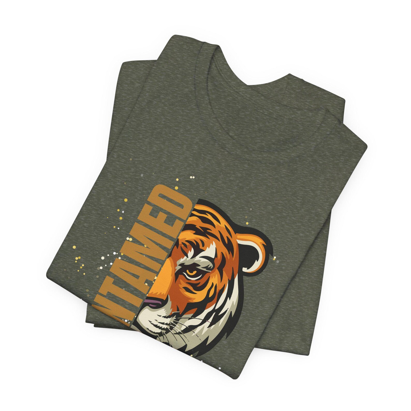 Untamed Tiger T-shirt - Wild Animal Graphic Tee, Adventure Jungle Shirt ...