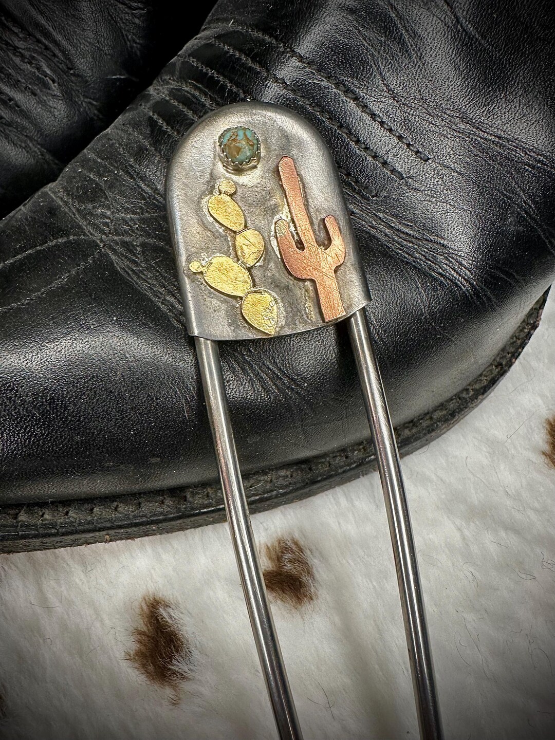 Cactus Jumbo Safety Pin - Etsy