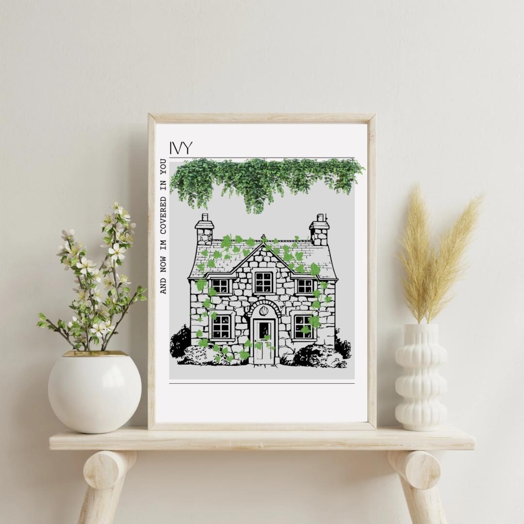 Taylor Swift Inspired Digital Poster Printable Wall Art for Swifties ...