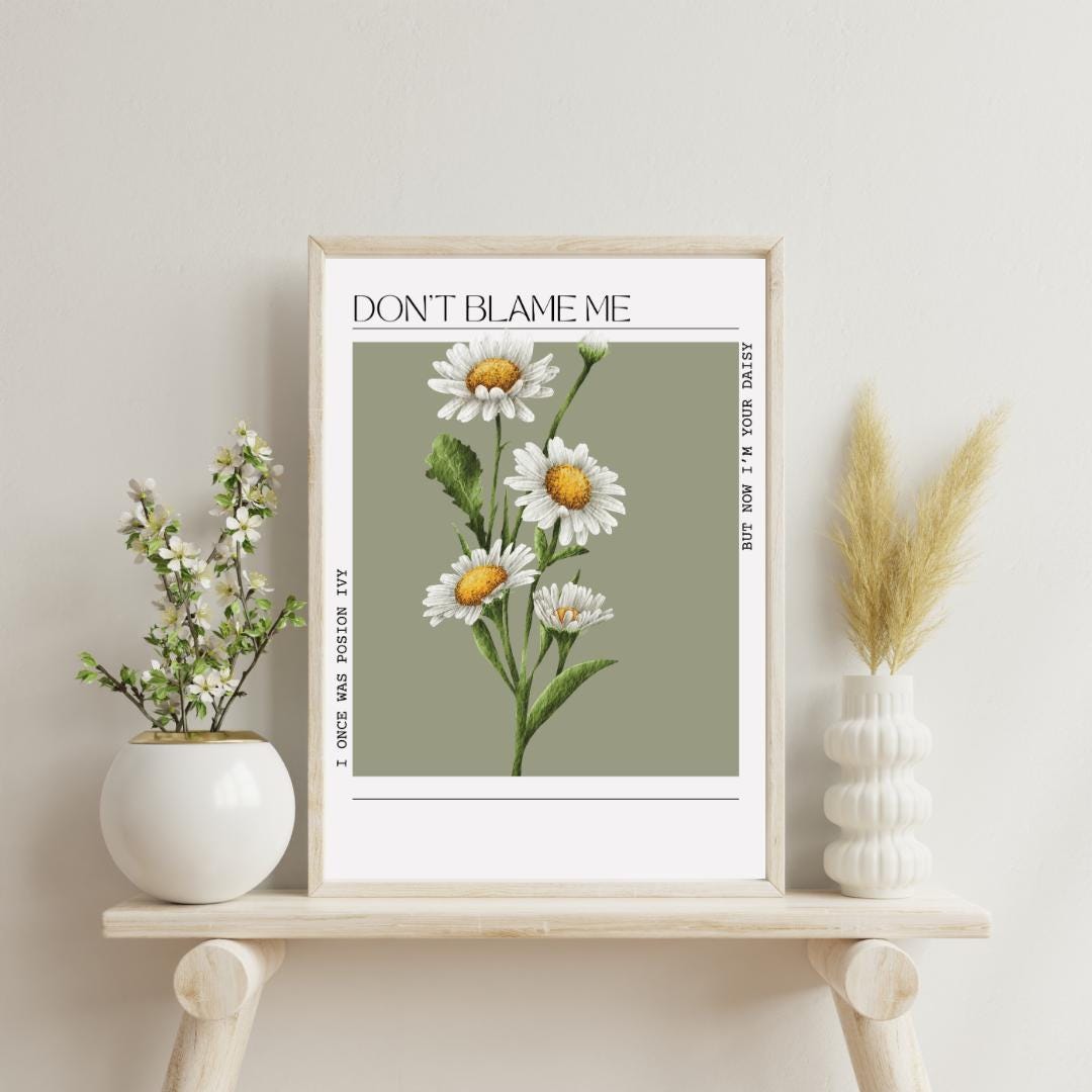 Taylor Swift Inspired Digital Poster Printable Wall Art for Swifties ...