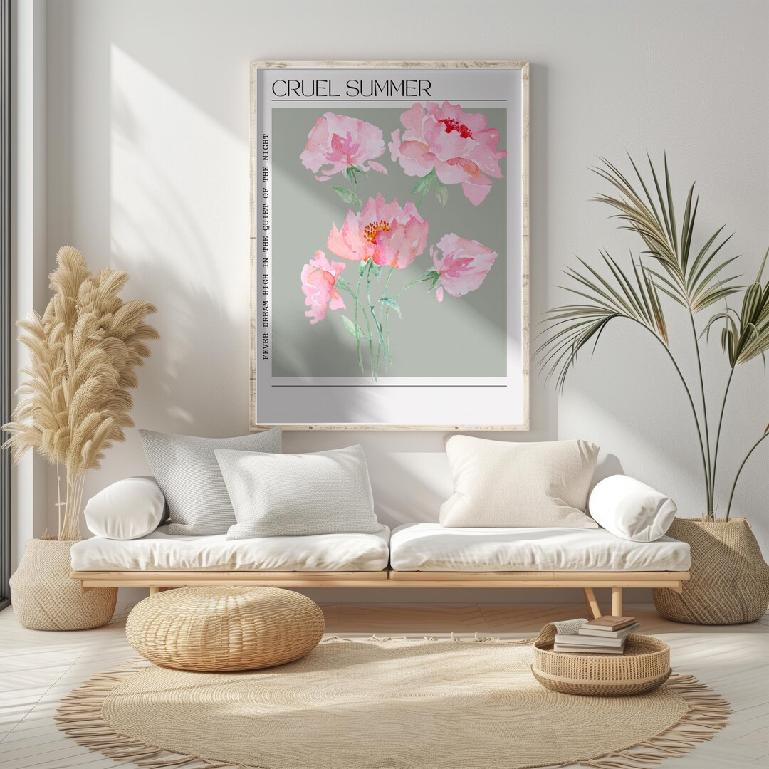 Taylor Swift Inspired Digital Poster Printable Wall Art for Swifties ...