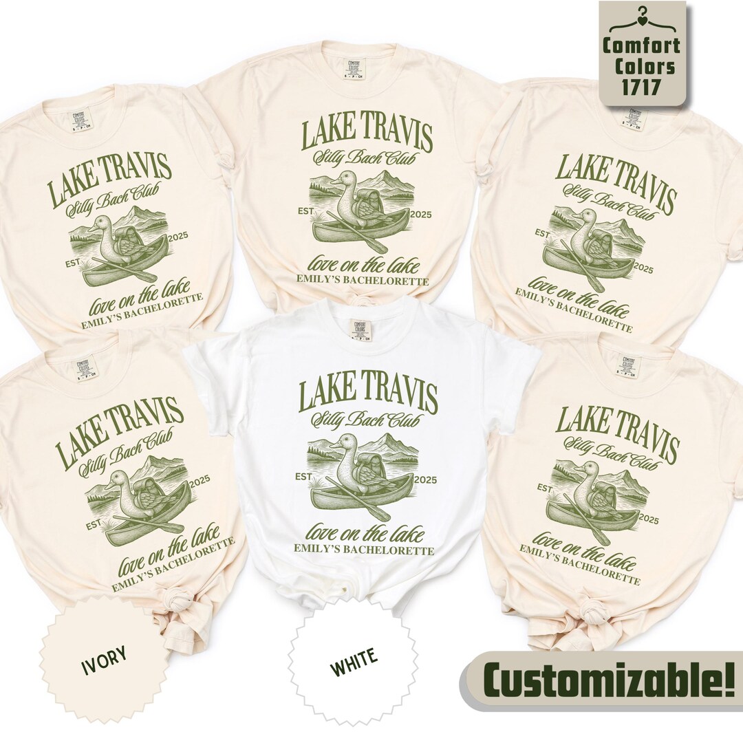 Lake Travis Bachelorette Shirt, Love on the Lake Camp Tee, Custom ...
