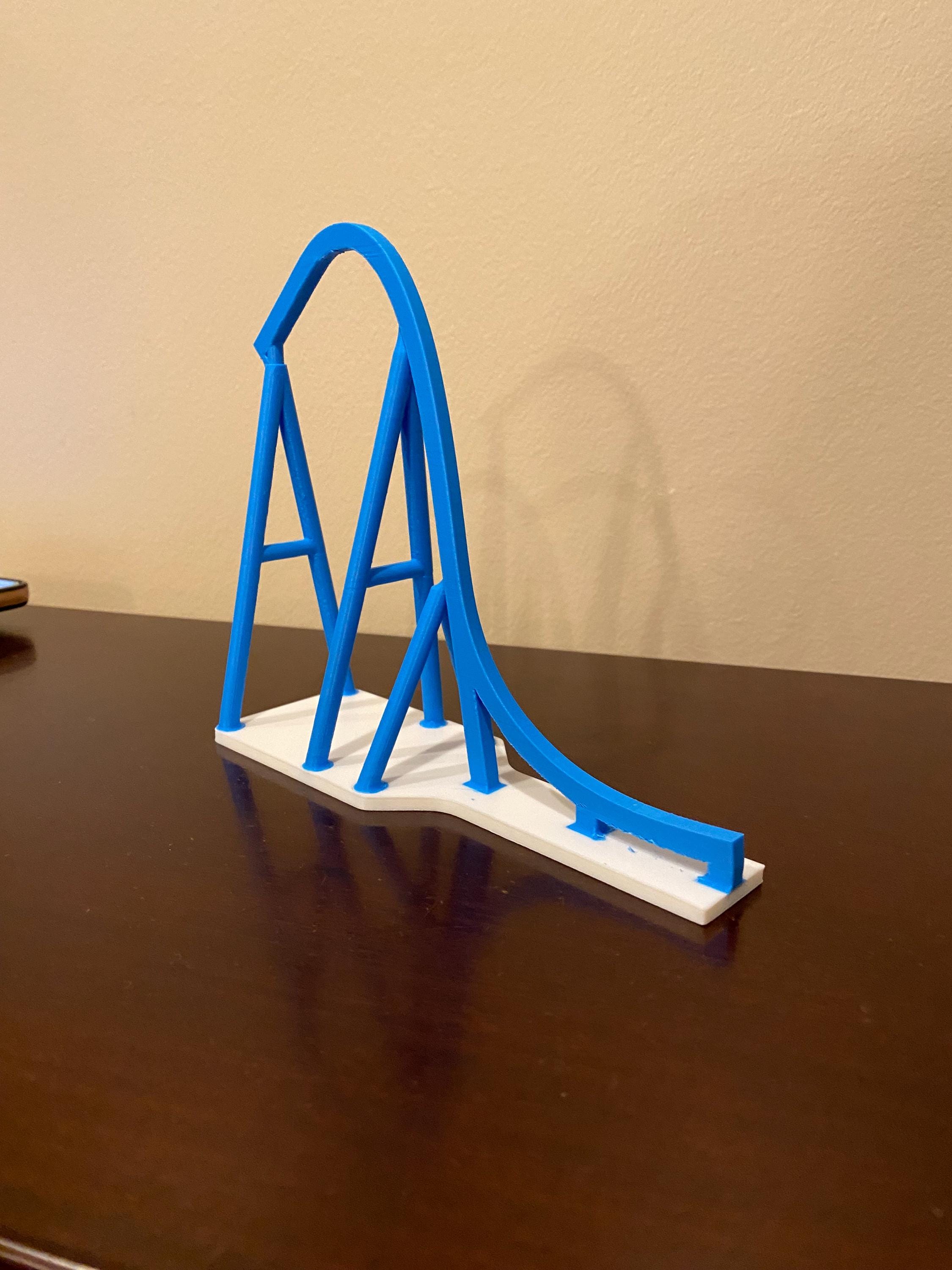 3D Printed Giga Vertical Dive Desk Decor - Etsy