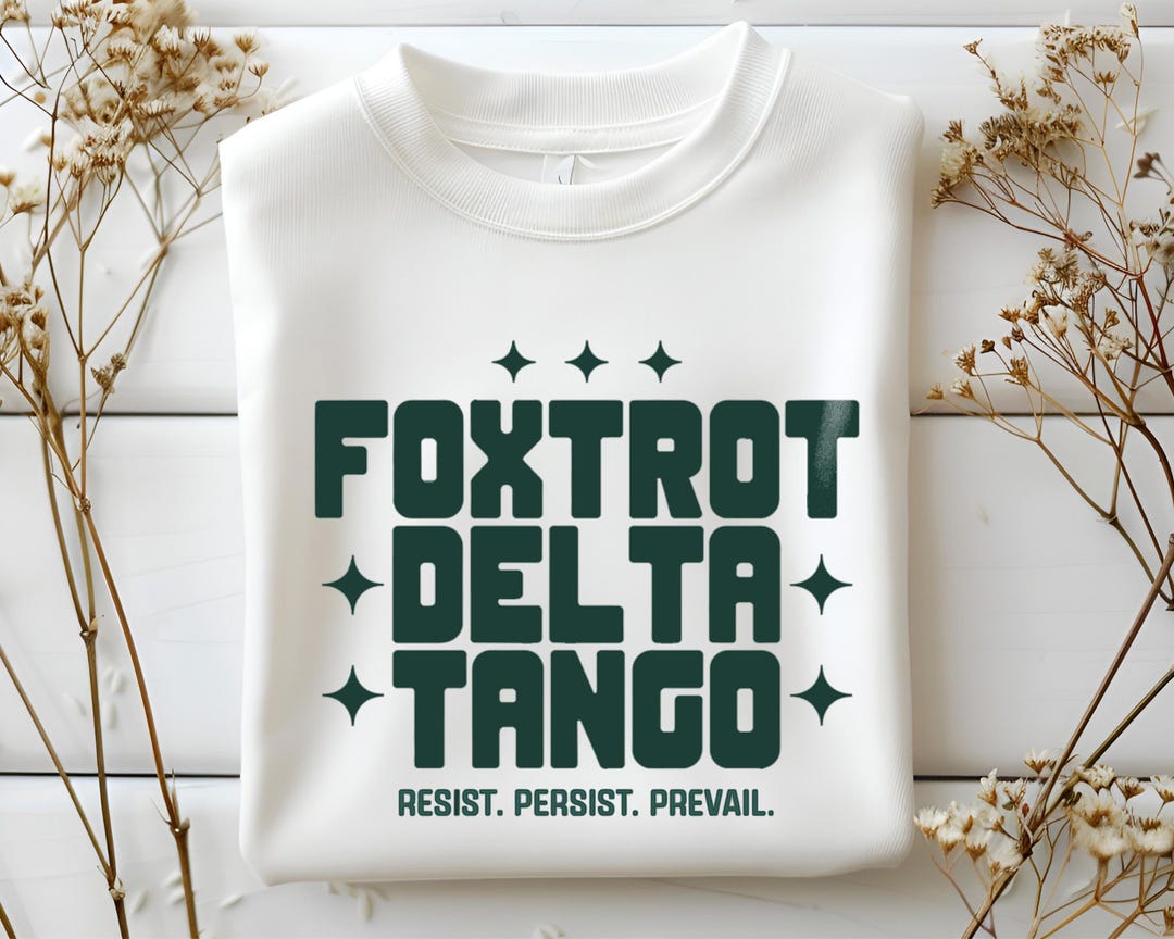 Foxtrot Delta Tango Svg PNG, Anti-trump Png, Not Subtle Anti-trump Svg ...
