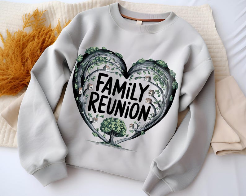 Family Reunion Png, Family Reunion Dtf, Tree Reunited Good Family ...