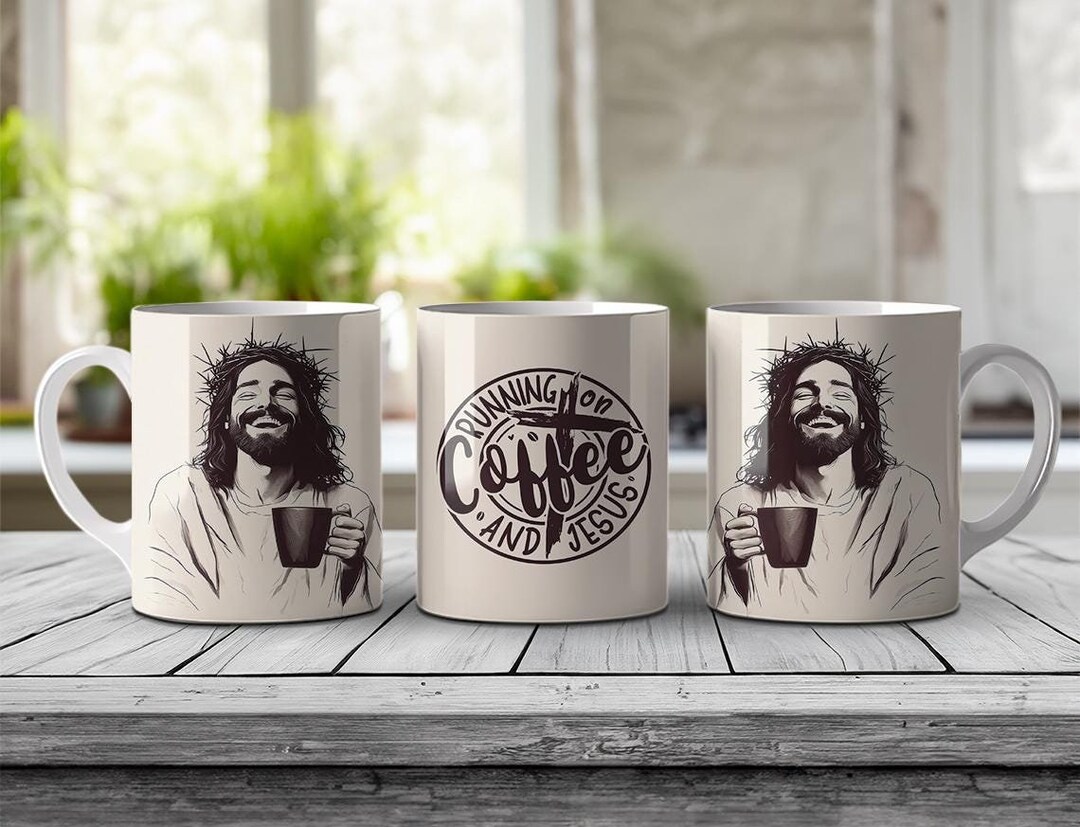 Jesus Coffee Cup, Christian Mug Wrap, Religious Mug, Bible Verse Mug ...