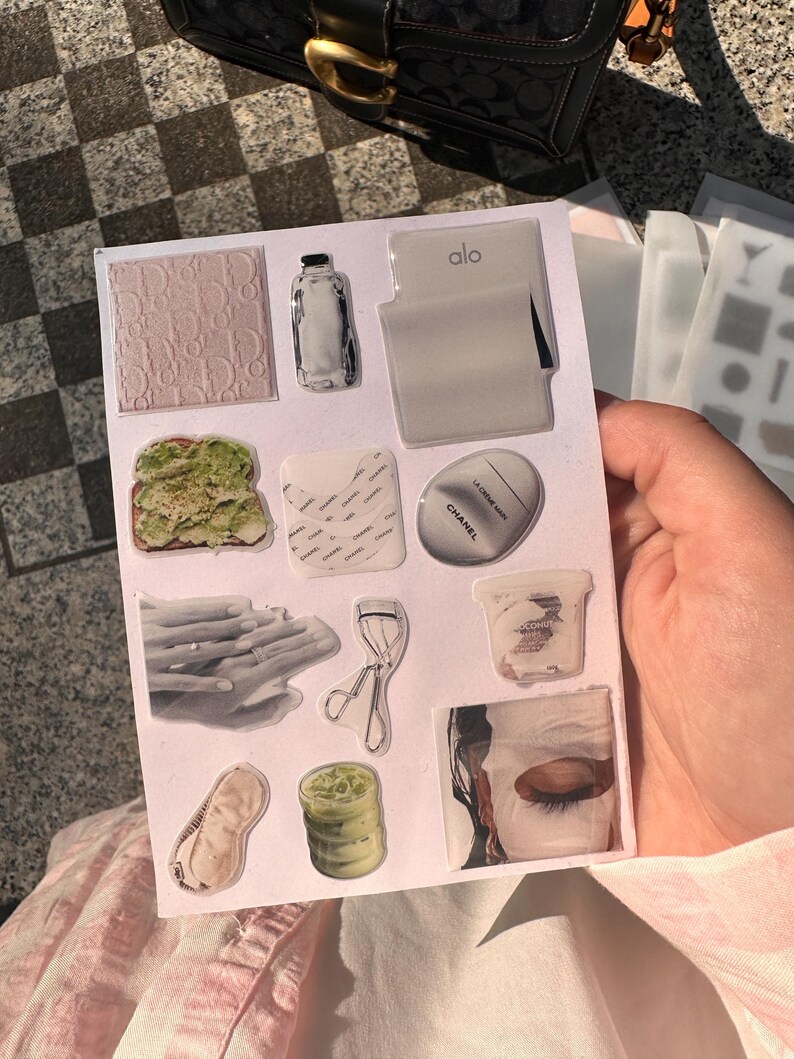 3D Stickers "self Care" / Set of 11 Stickers for Case - Etsy