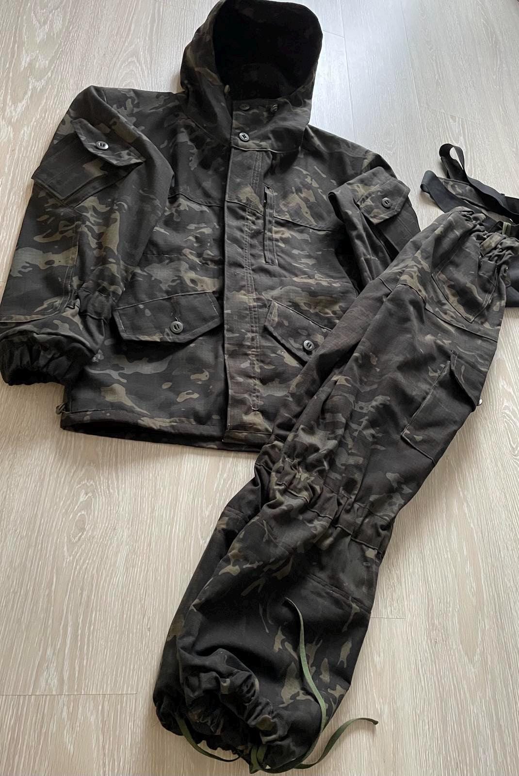 Ukrainian Combat Suit Gorka 5 Multicam Black Uniform With Tactical ...