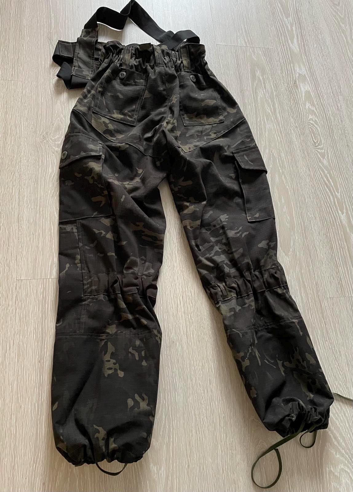 Ukrainian Combat Suit Gorka 5 Multicam Black Uniform With Tactical ...