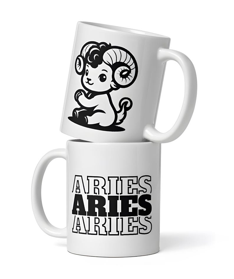 Aries SVG Bundle, Zodiac Theme PNG SVG Cut Files, Digital Download - Etsy