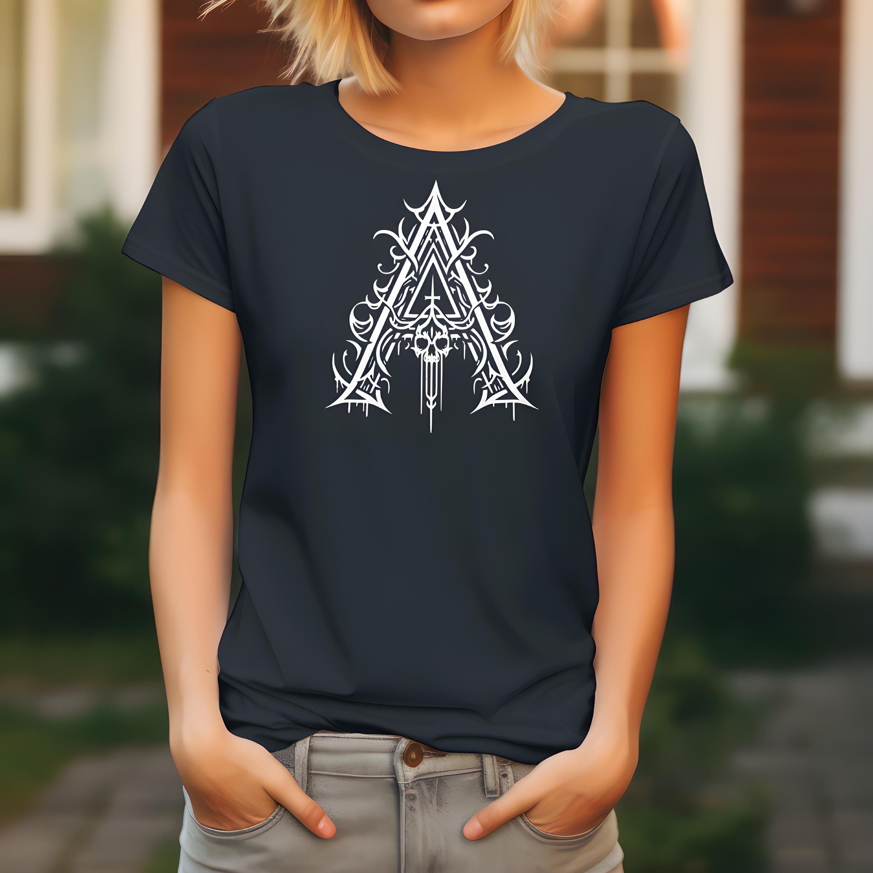 Gothic Letter A SVG Bundle: Sinister White Font (9 Files) - Etsy