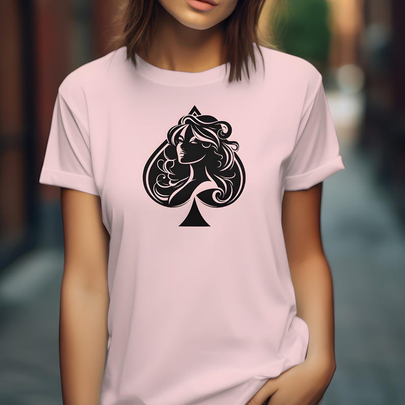 Spades SVG PNG Bundle | Spades Playing Card Themed Designs | Digital ...