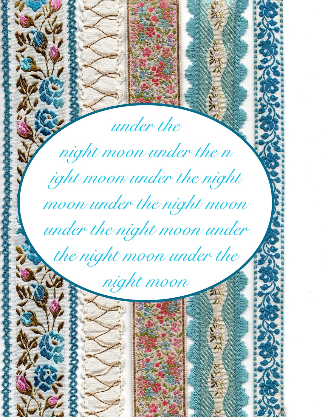 Antique Lace and Trim Collection Set, Digital Trims, Shabby Digital ...