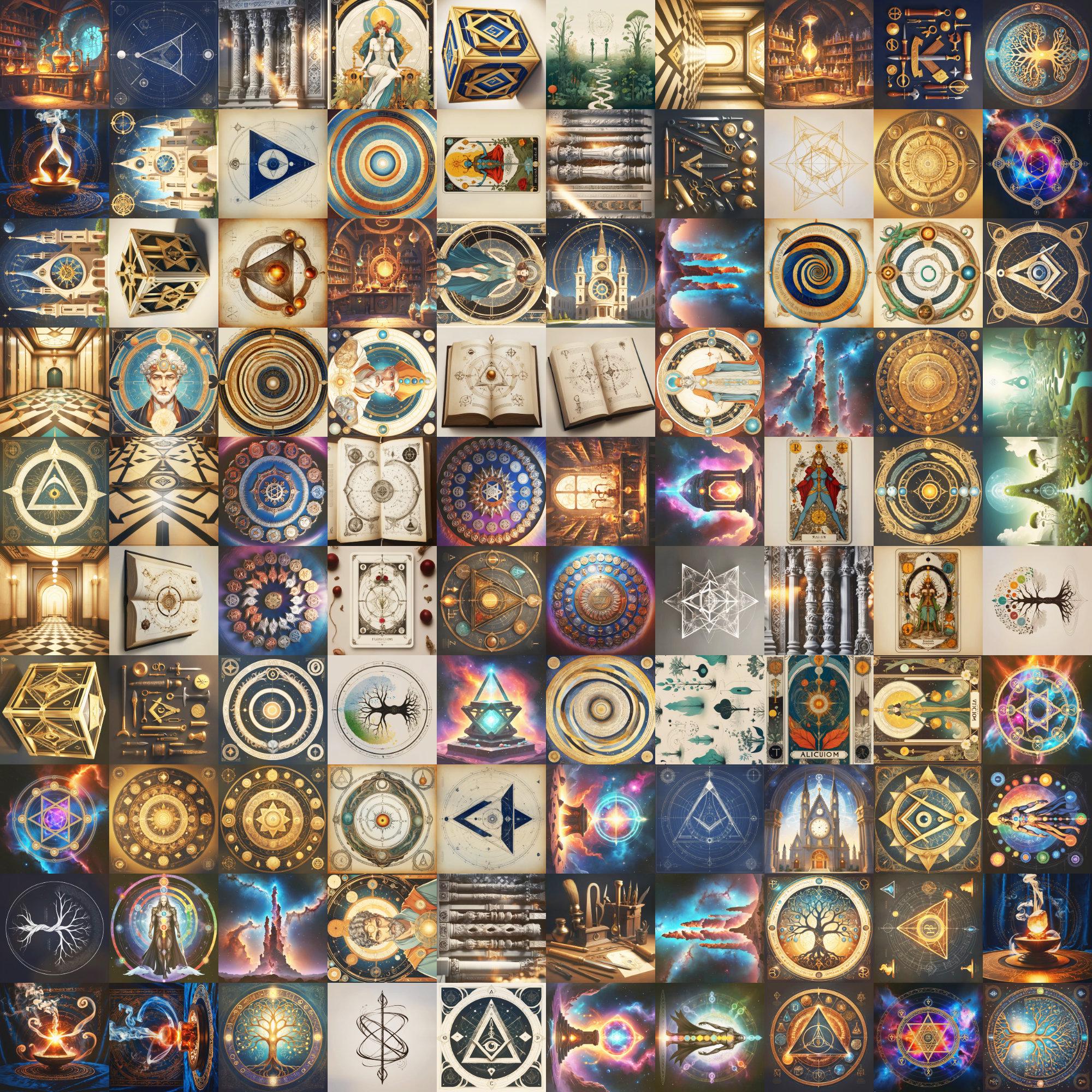 Alchemic & Masonic Design Bundle PNG Custom Apparel and DIY Projects ...