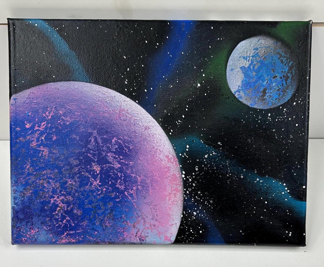 Custom Spray Paint Canvas - Etsy