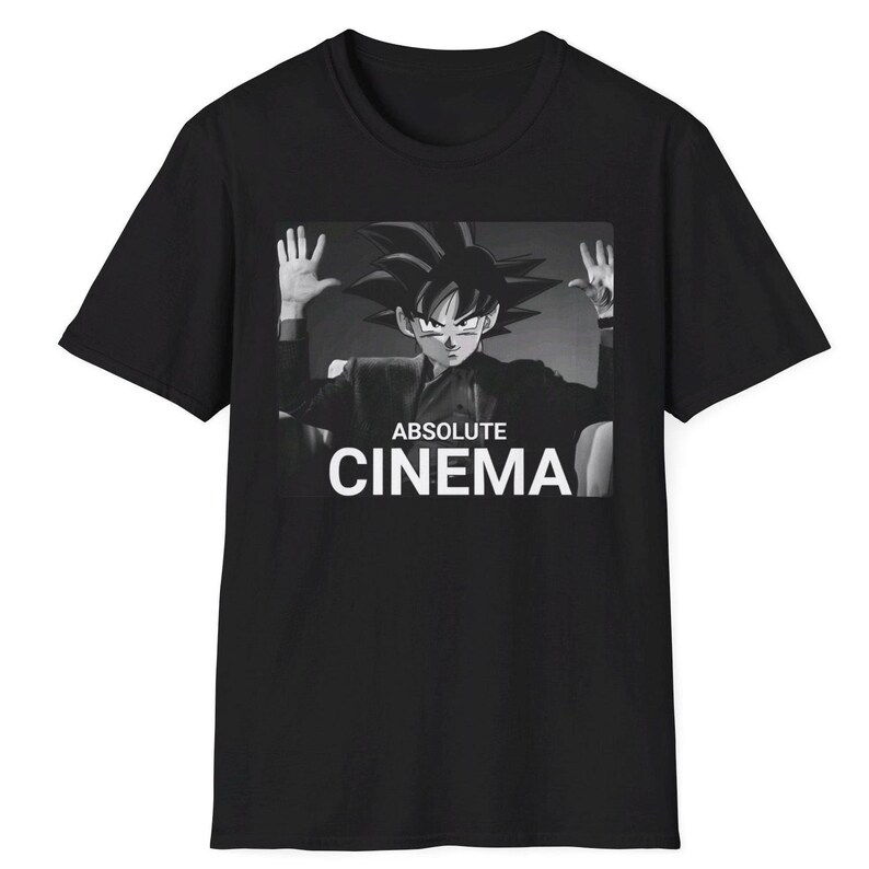 Absolute Cinema Goku Meme Shirt, Briainrot, Skibidi, Casual Wear, Gift ...