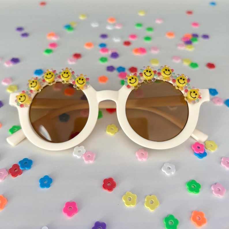 Smiley Face Sunglasses - Etsy