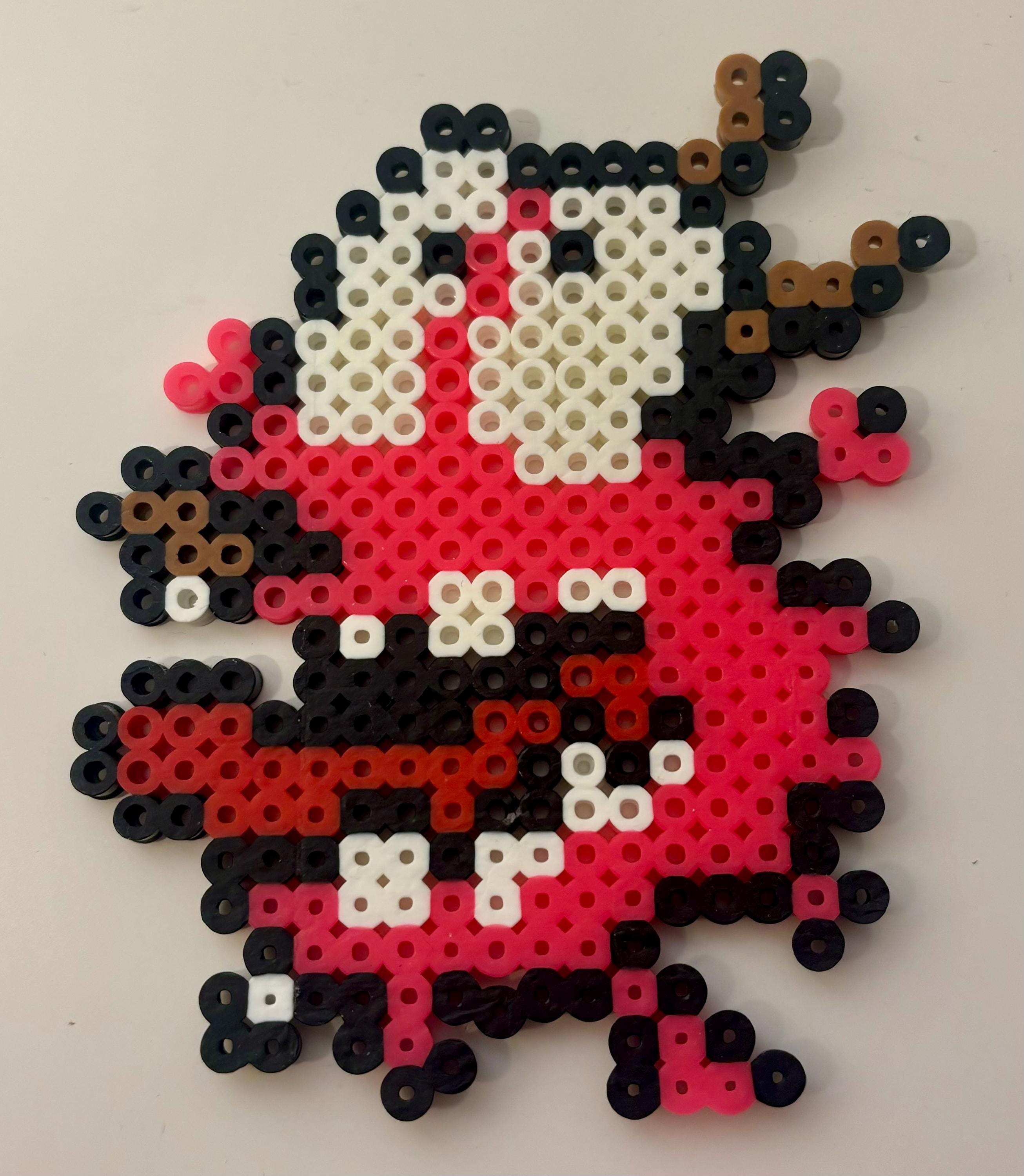 Frightened Courage the Cowardly Dog Perler Bead Art-cartoons-90s ...