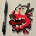 Frightened Courage the Cowardly Dog Perler Bead Art-cartoons-90s ...