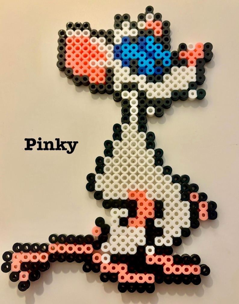 Pinky and the Brain Perler Bead Set - Etsy