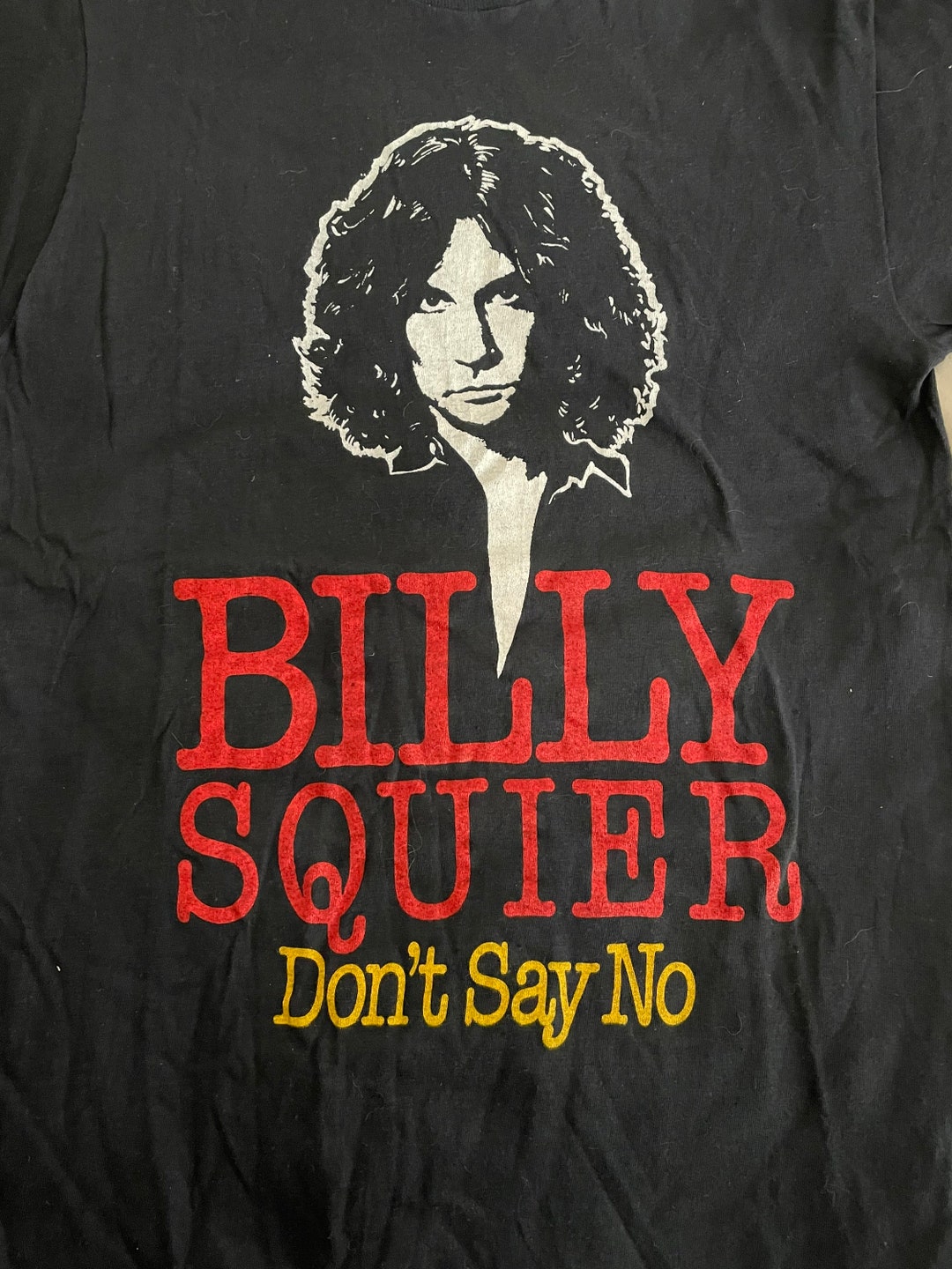 Authentic Vintage 1981 Billy Squier “don’t Say No” Tour Band Tshirt Size Medium / Large - Etsy