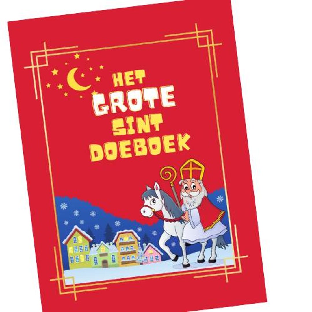 The Big Sinterklaas Activity Book With Games, Crafts, Songs and Much ...