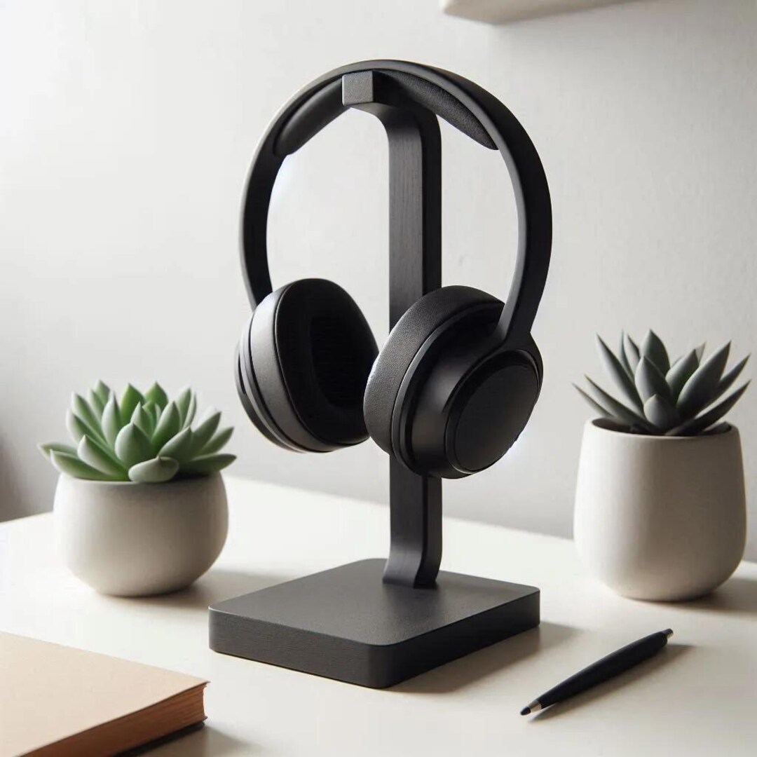 Minimalist Headphone Stand: Plant-based Desk Organizer - Etsy