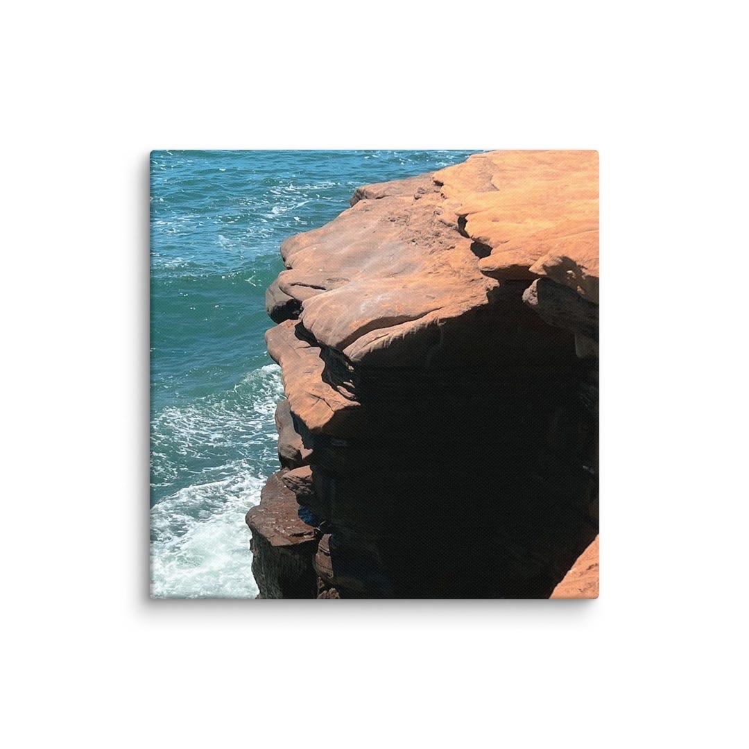 Sea Cliff Canvas - Etsy