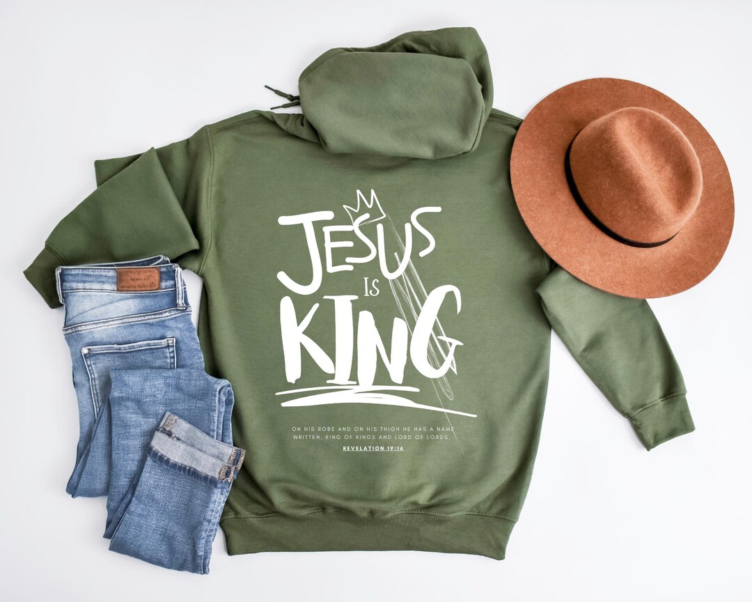 King of Kings Lord of Lords Faith-inspired Unisex Hoodie: Christian ...