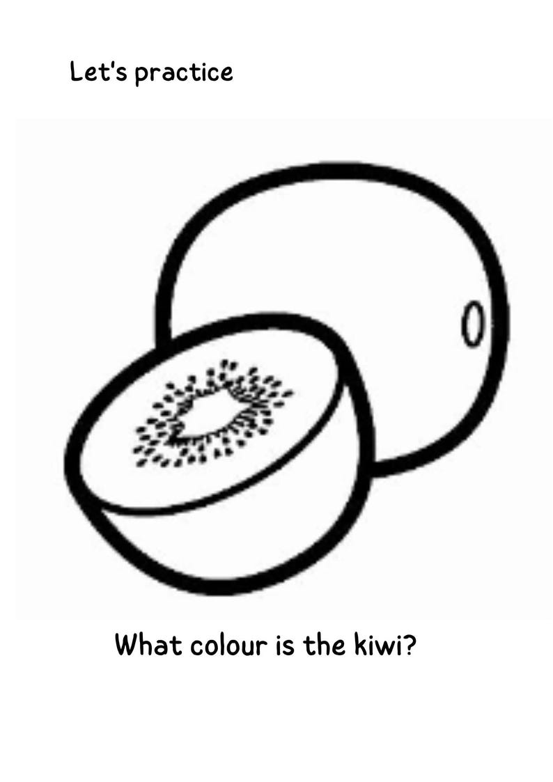 Children Learn Colors and Fruits in Spanish in a Fun Way With This E ...