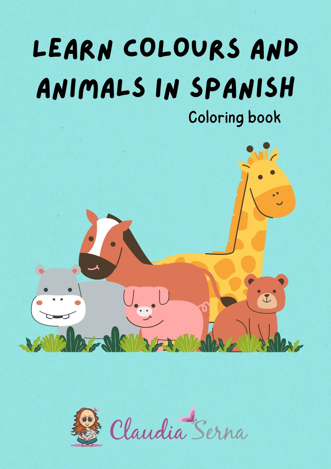 Children Learn Colors and Animals in Spanish in a Fun Way With This ...