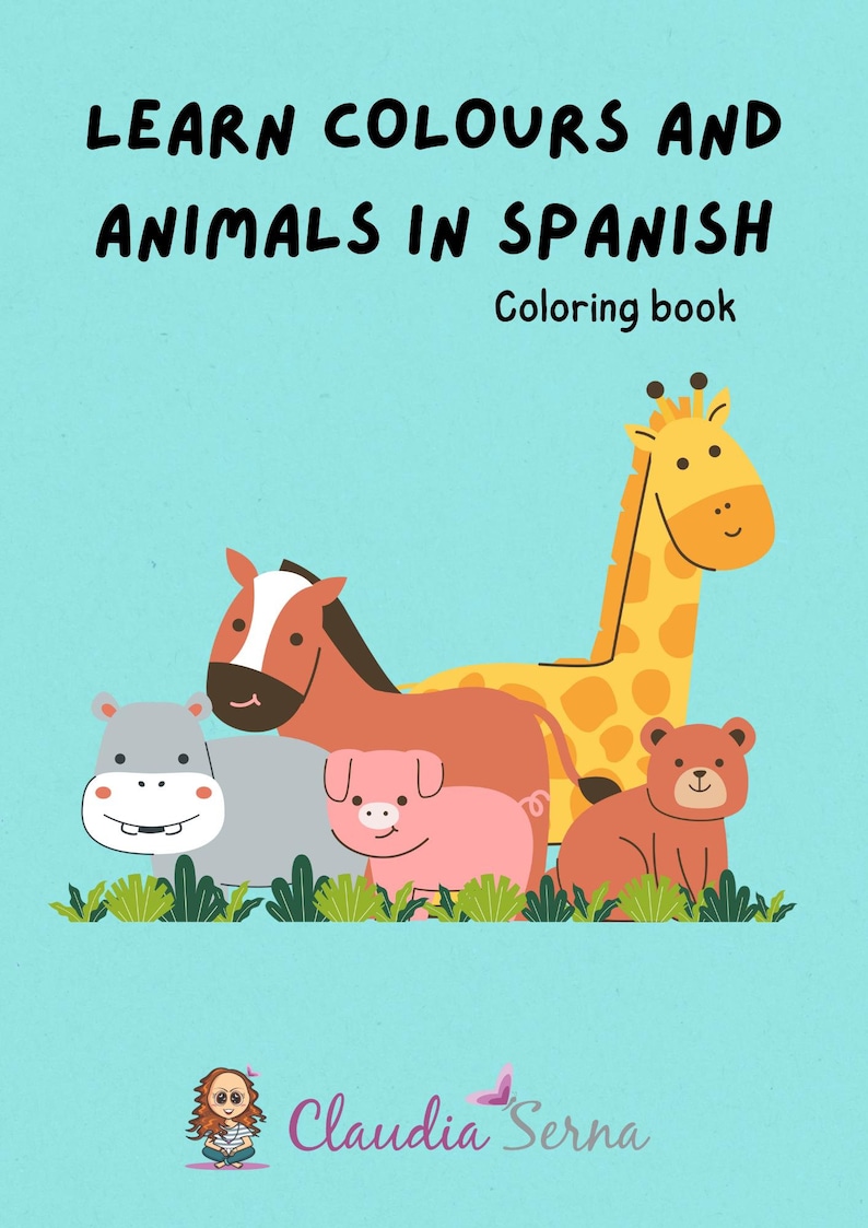 Children Learn Colors and Animals in Spanish in a Fun Way With This ...