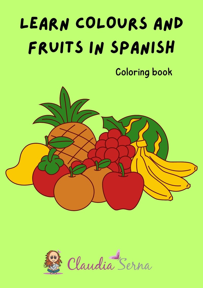 Children Learn Colors and Fruits in Spanish in a Fun Way With This E ...