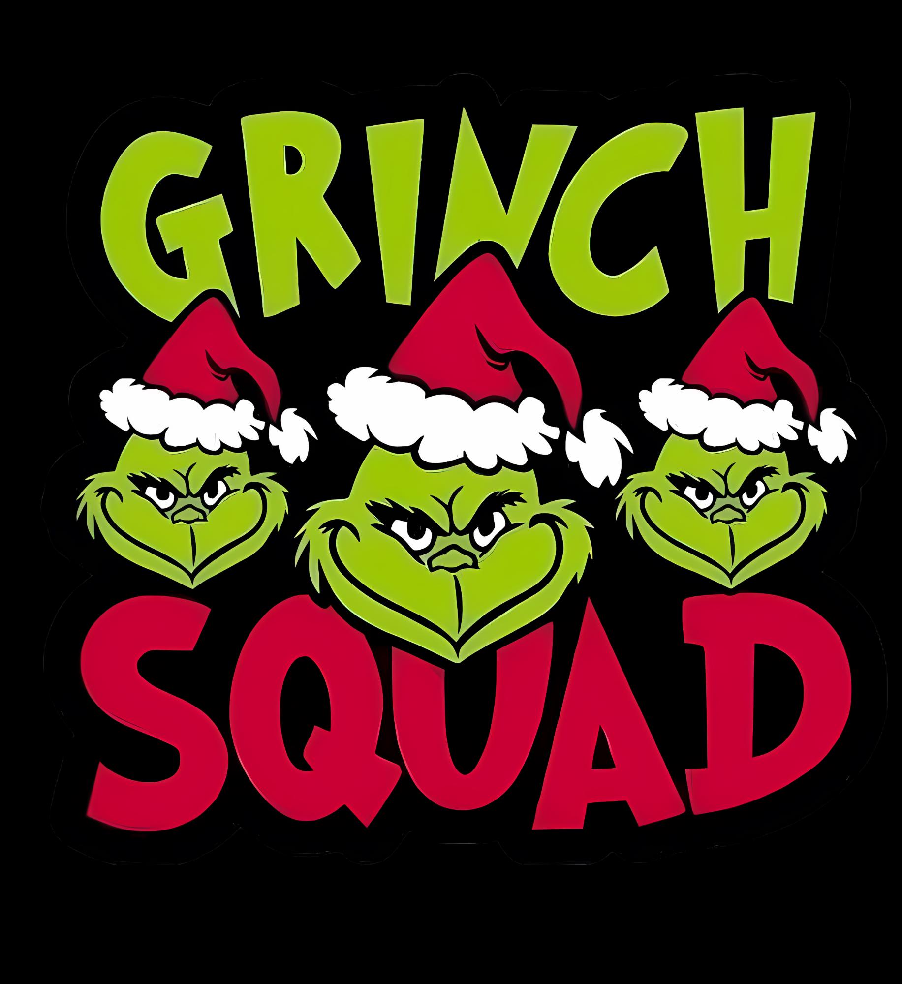 Grinch Squad Digital Print - Etsy