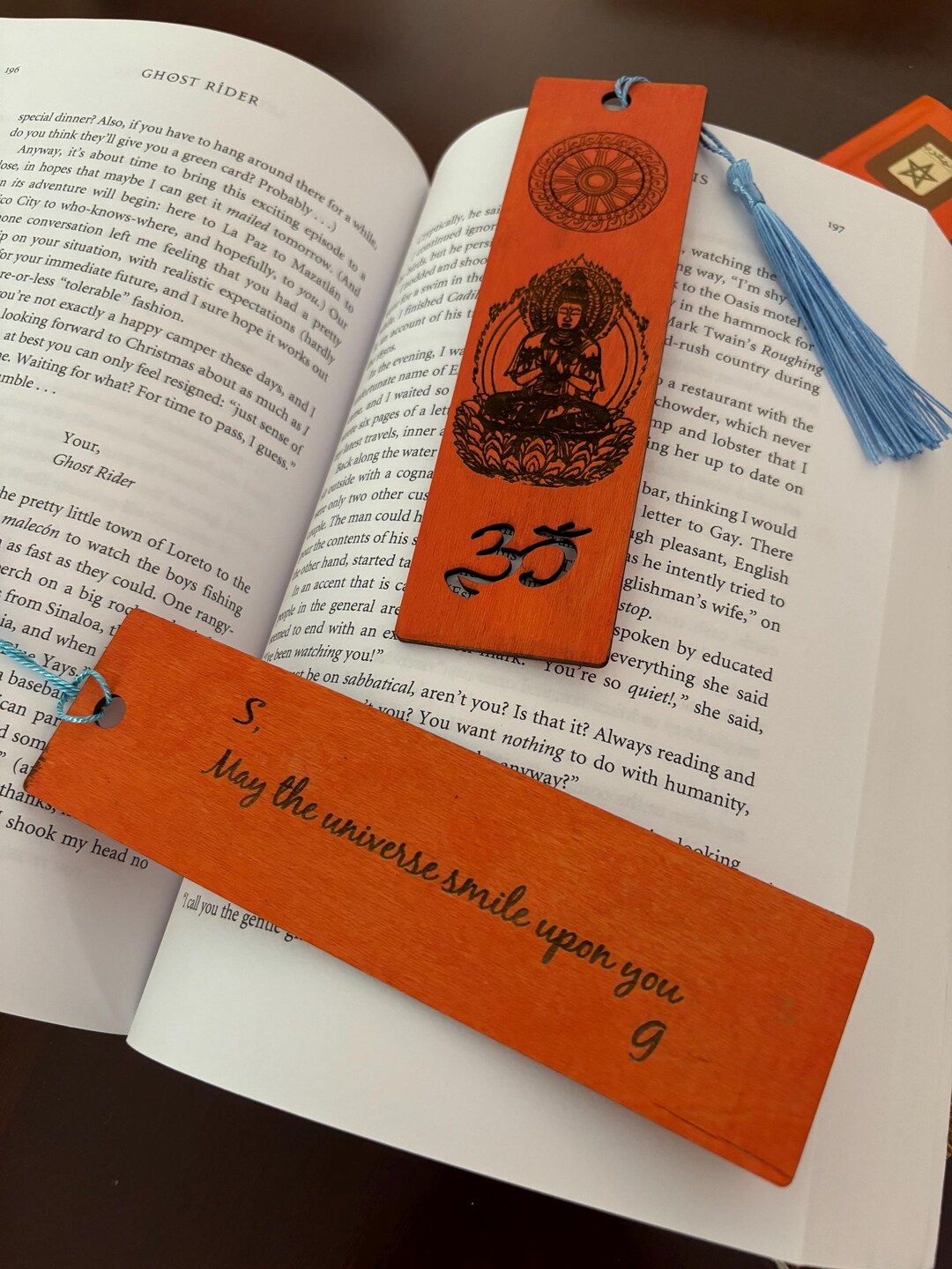 Yoga/buddhist-inspired Bookmarks - Etsy
