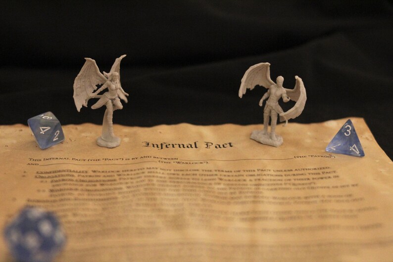 Dungeons and Dragons Warlock Pact - Fiend - Etsy