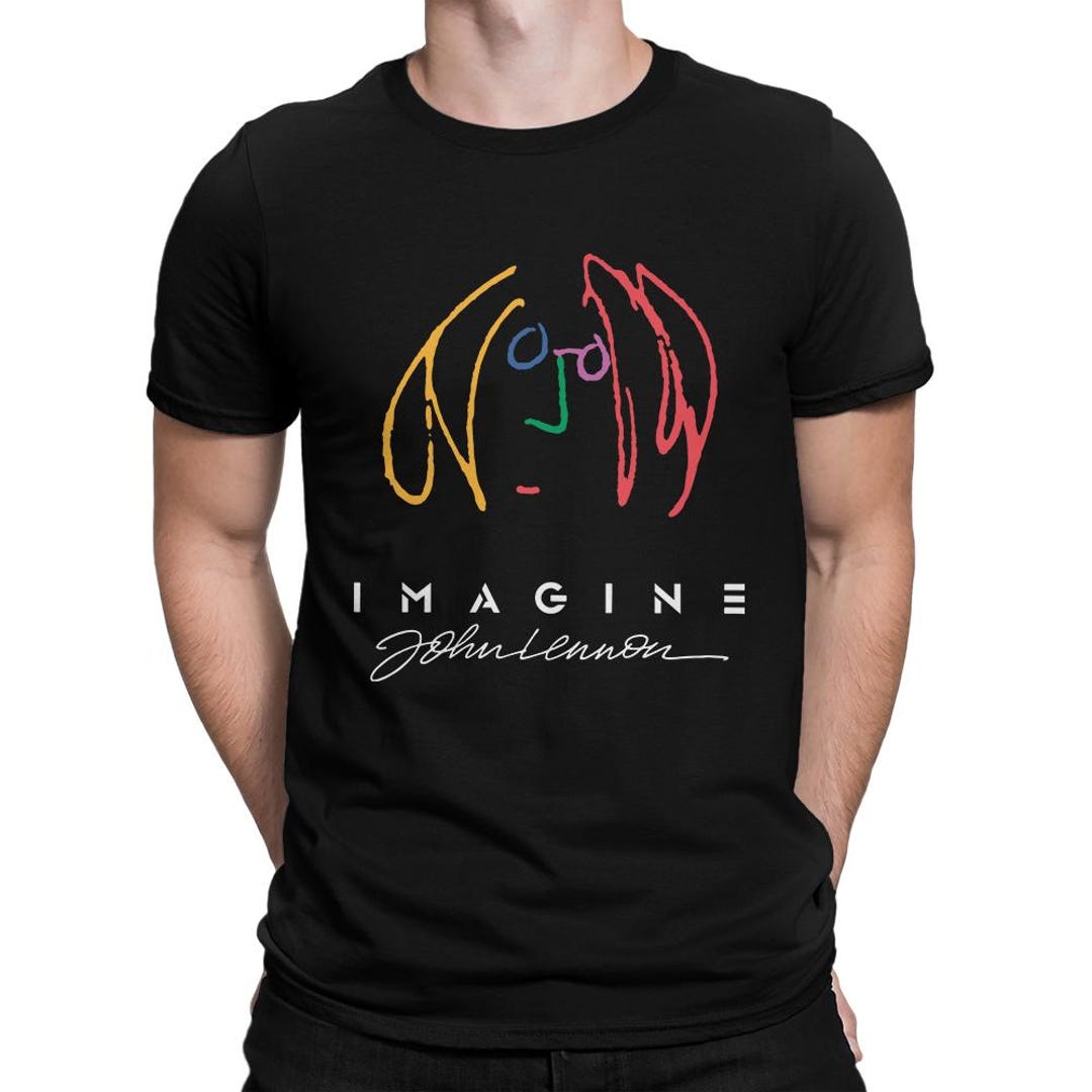 John Lennon Imagine T-shirt, Men's and Women's Sizes - Etsy