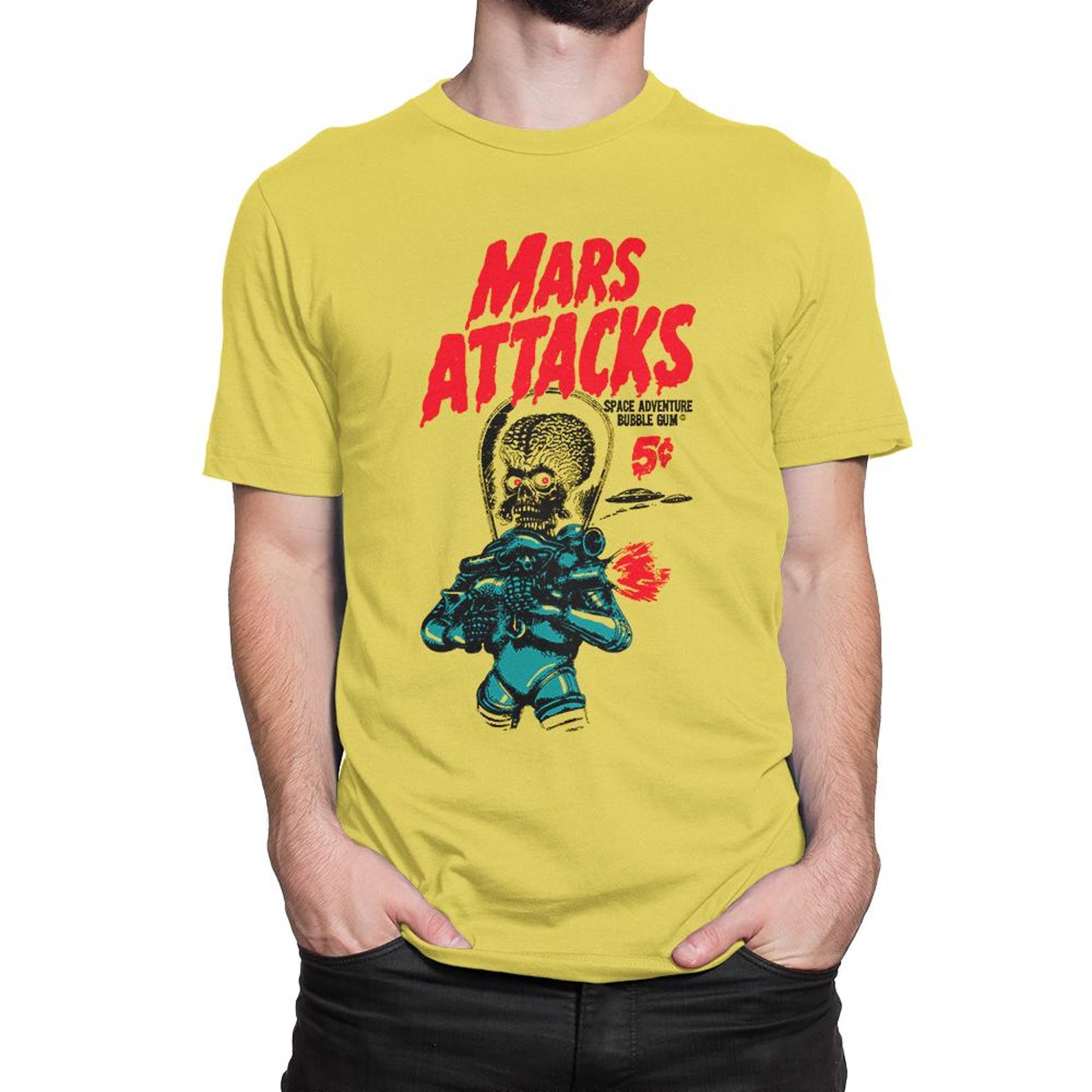 Mars Attacks T-shirt, Men's and Women's Sizes - Etsy