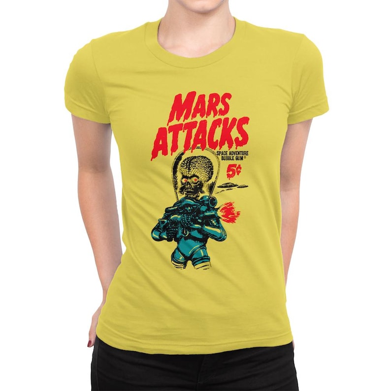 Mars Attacks T-shirt, Men's and Women's Sizes - Etsy