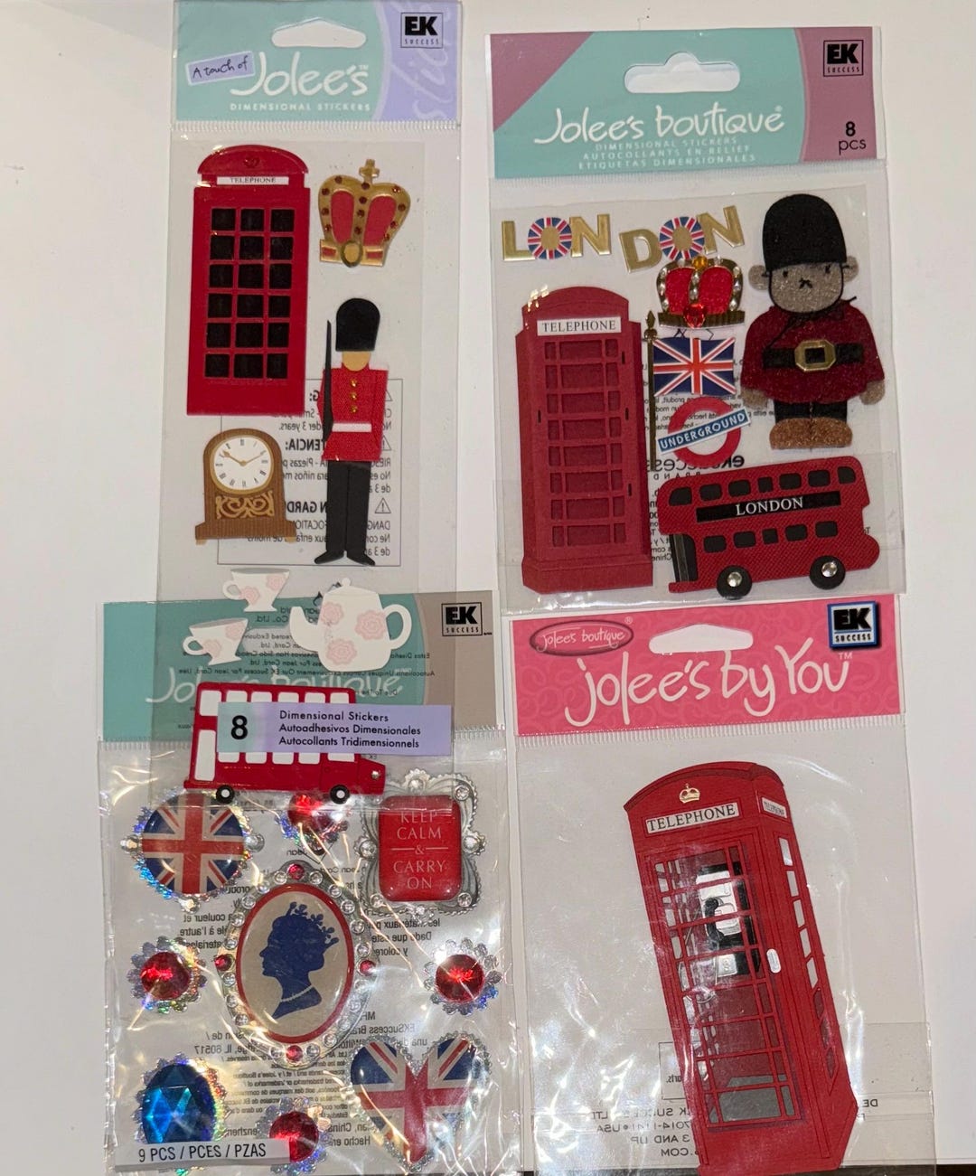 Assorted Jolee’s Boutique Dimensional Sticker Collage of Your Choice ...