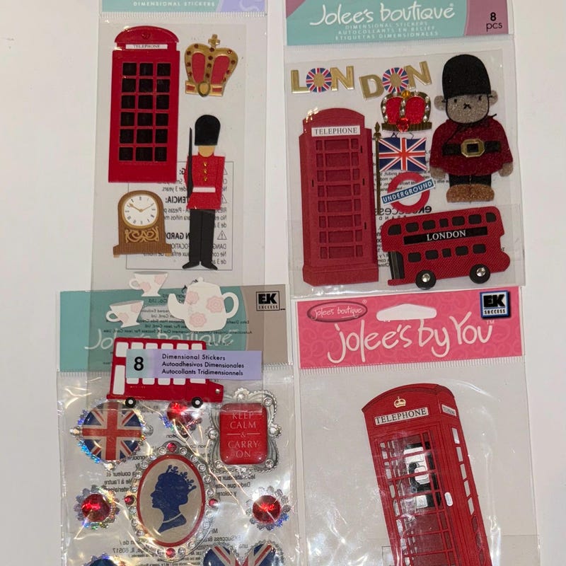London Stickers - Etsy
