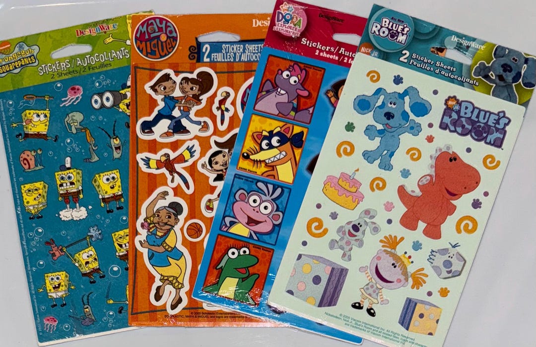 Vintage Designware 90s-00s Sticker Sheets NIP new-in-packaging ...