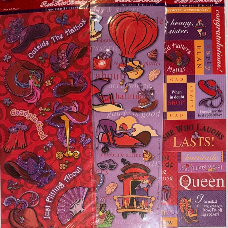 Red Hat Society - Etsy